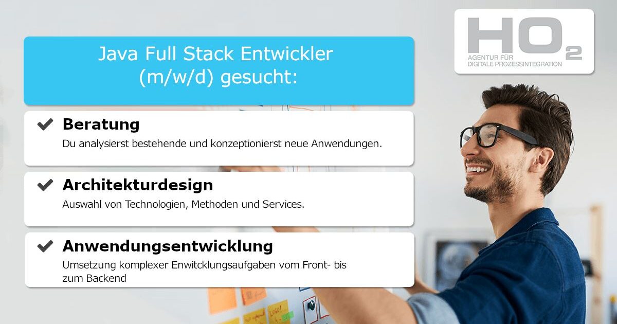Java Full Stack Entwickler (m/w/d) - HO2 Systemberatung GmbH